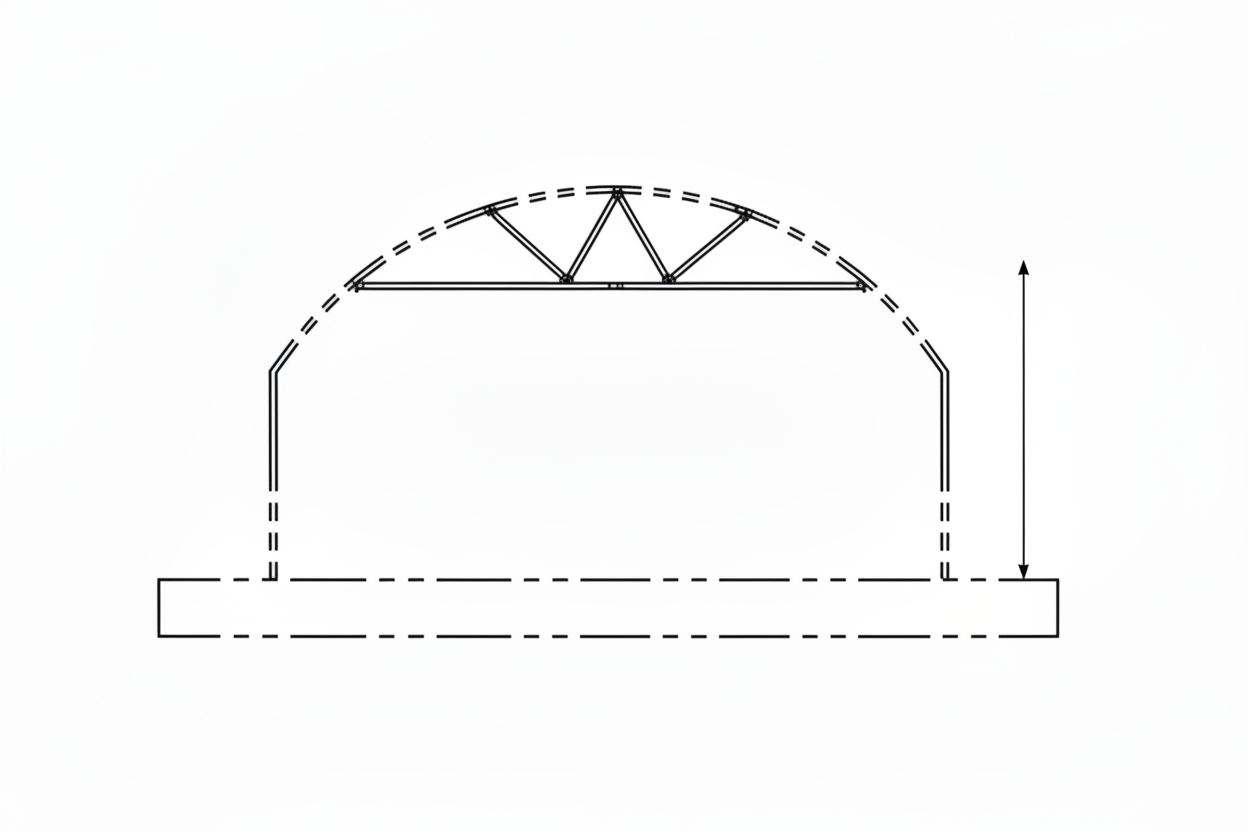 Polytunnel Height Guide: Starter vs. Premium Frame Dimensions
