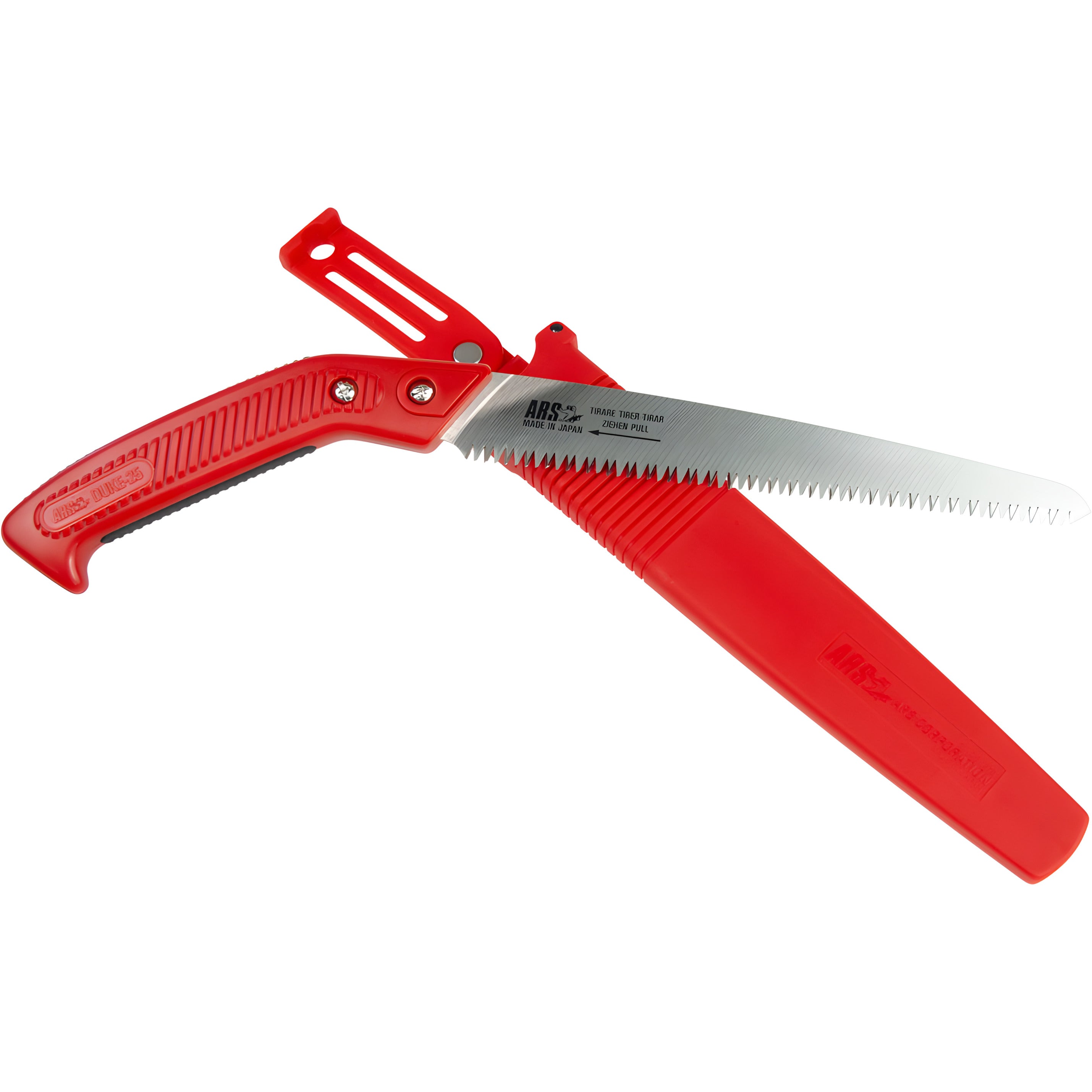 ARS Sheathed Saw - 250mm Blade - Straight Pruning Saw With Roller Scab