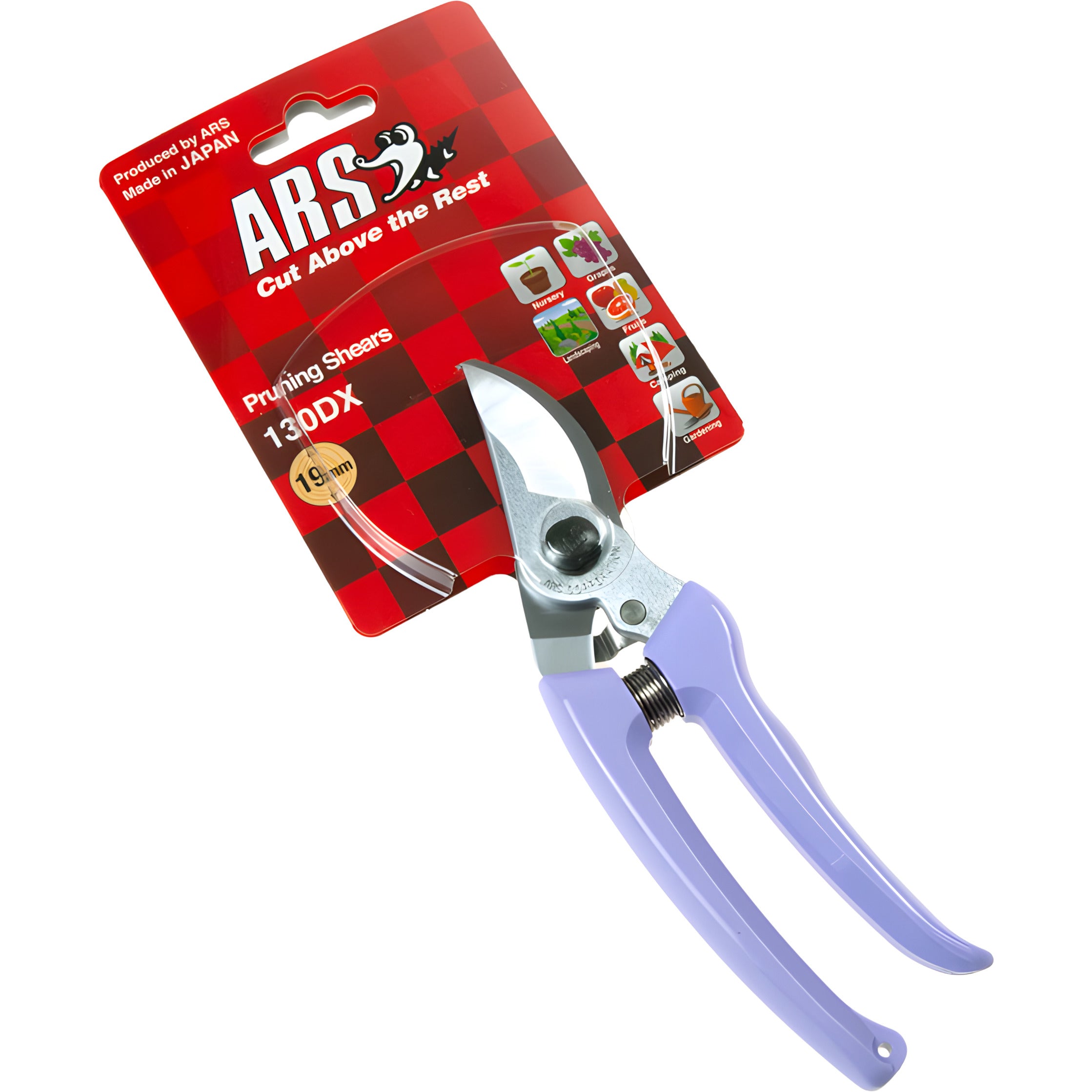 Ars Bypass Pruner - 18.7cm Length - Precision Japanese Secateur for Sm