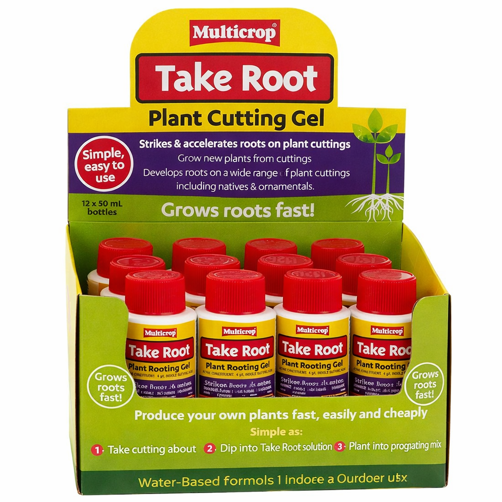 12x Multicrop Take Root Propagation Gel 50ml – Precision Rooting Hormo