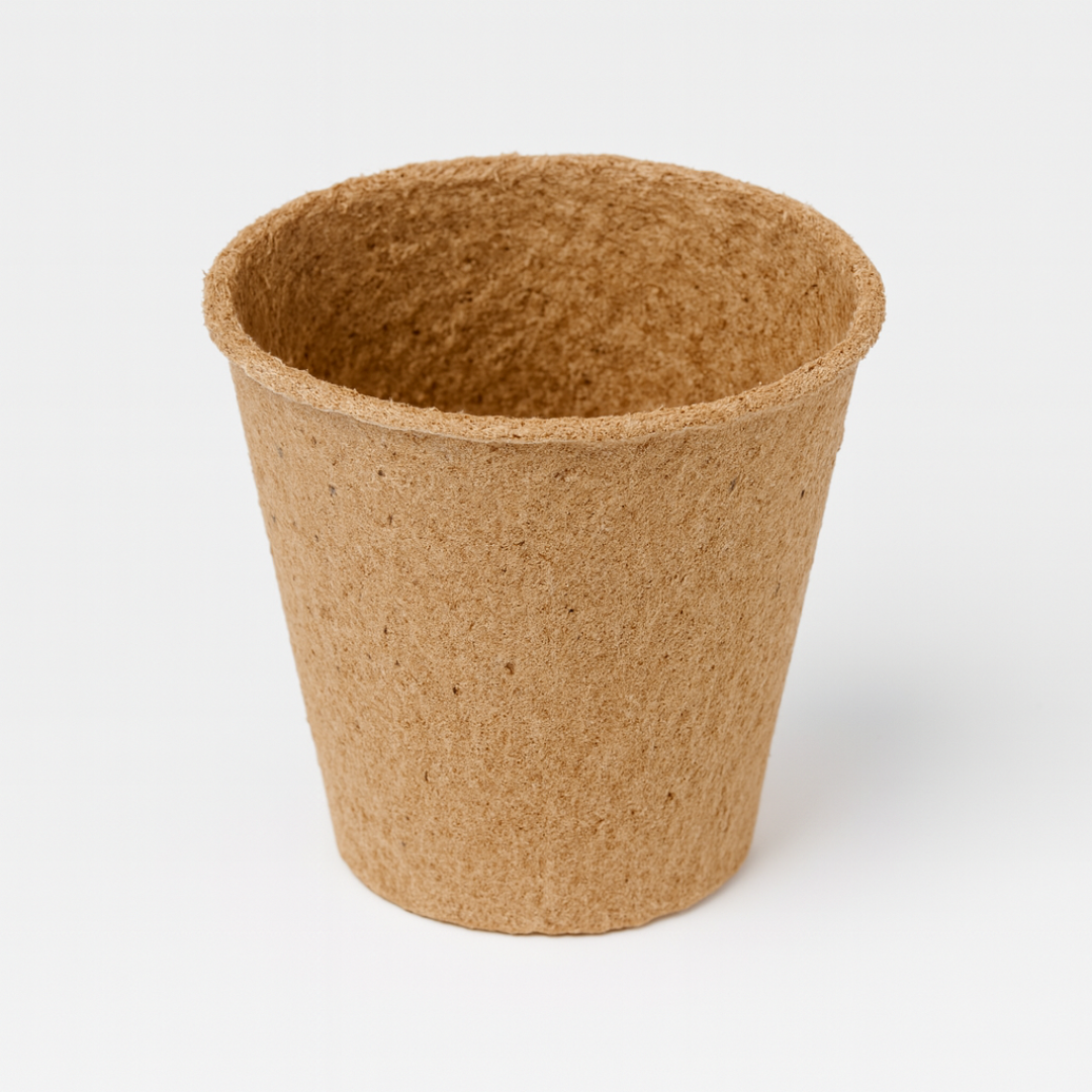 Ryset Bio Planting Pots – 60mm x 65mm Round – Commercial Biodegradable