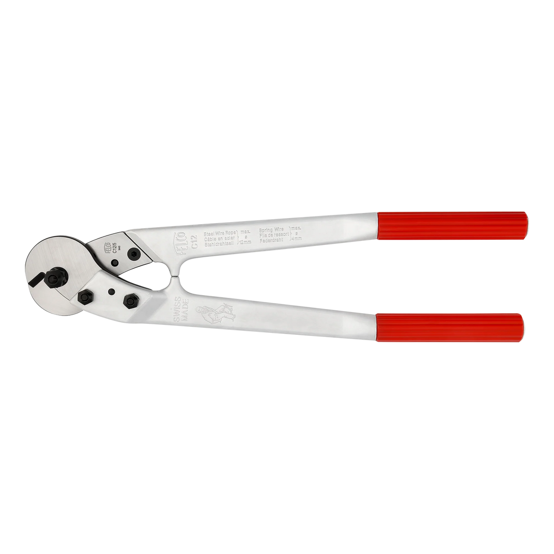 FELCO C12 - Two-Hand Wire and Cable Cutter - Steel Cable up to 12mm