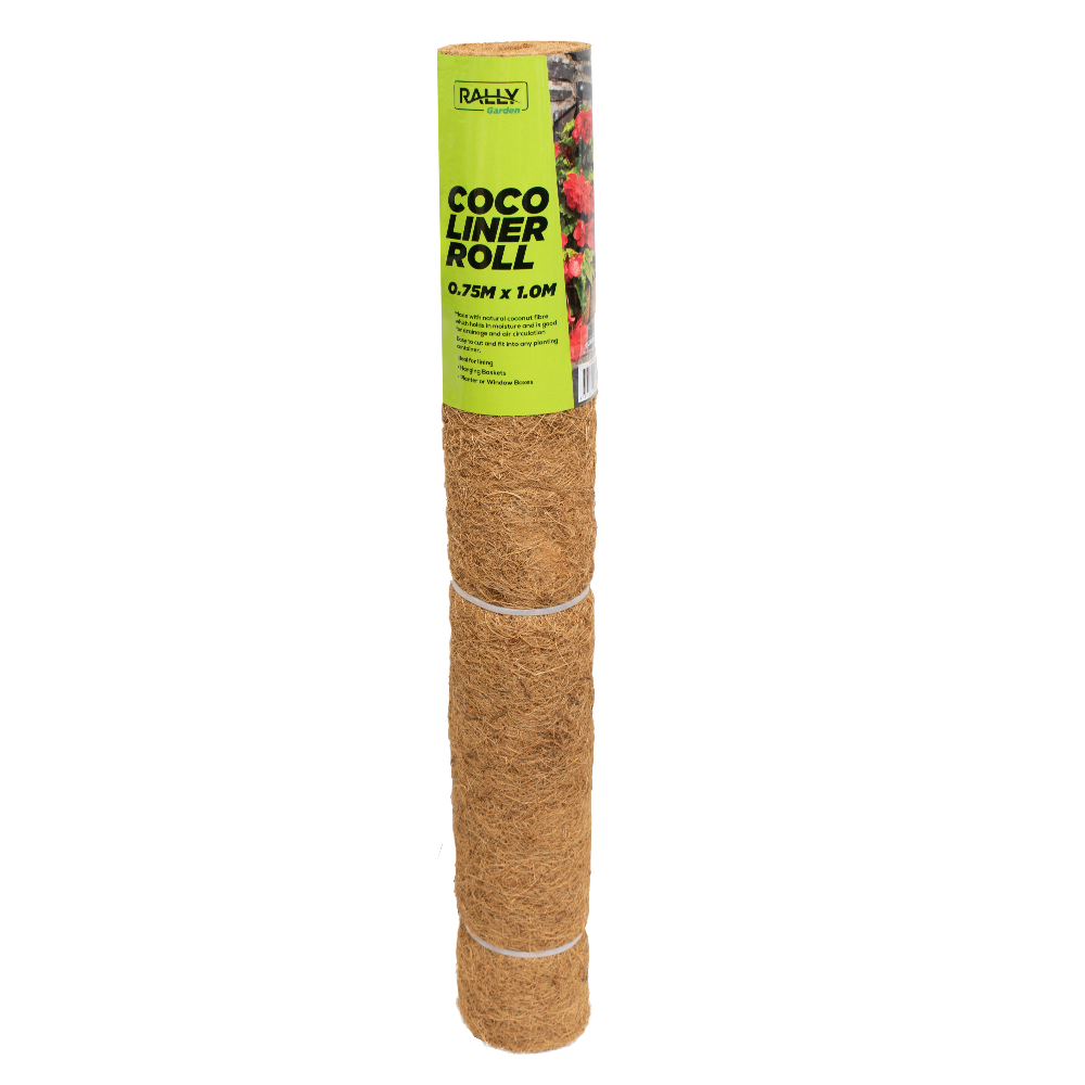 Coco Liner Roll - 75cm x 100cm - Natural Coconut Fibre Sheet for Custo