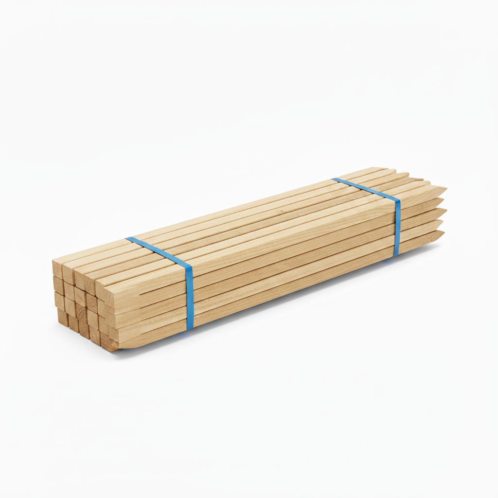 Hardwood Tree Guard Stakes (50 Pack) – 750mm x 15mm x 25mm