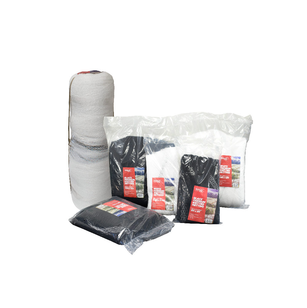 Knitted Bird Netting - 8.5m x 8.5m - Soft HDPE Mesh for Gentle Plant P