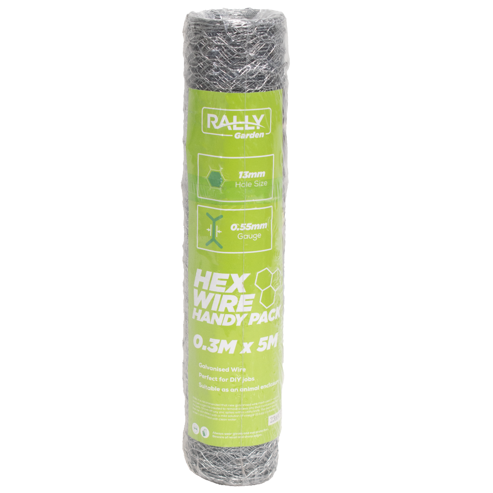 Hex Wire Handy Pack - 13mm to 50mm Mesh - Galvanised Chicken Wire for