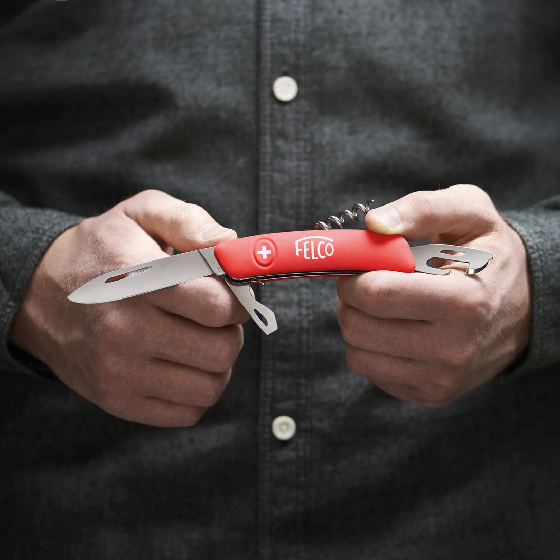 FELCO 503 - Swiss Pocket Knife - 9 Functions | Greenhouse & Polytunnels