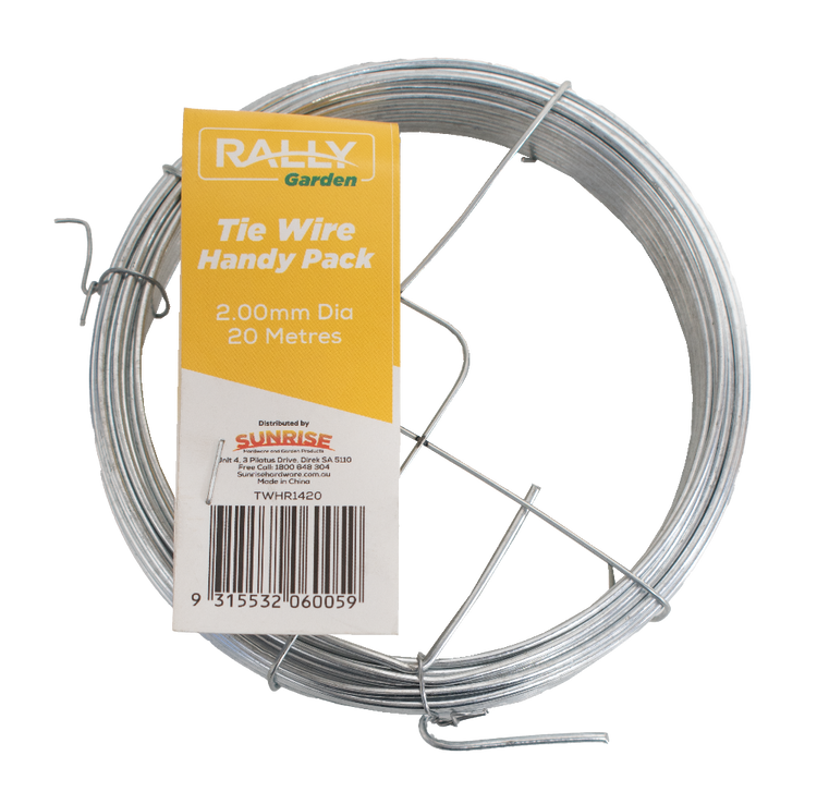 Rally Tie Wire Handy Pack - 2.00mm x 20m - Ultra Heavy Duty Galvanised