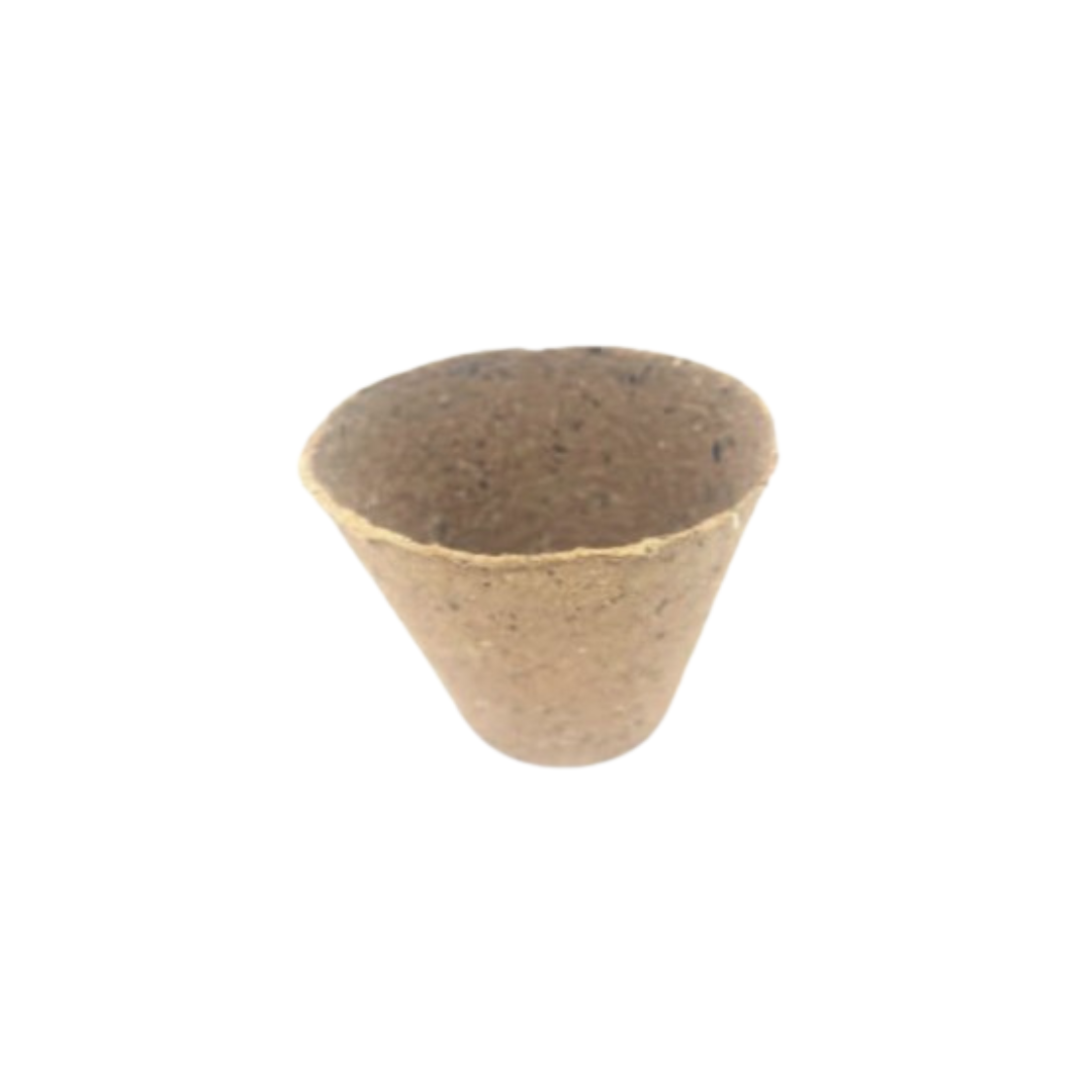 Ryset Large Bio Pots – Bulk Pack of 100– Eco-Friendly, Biodegradable W