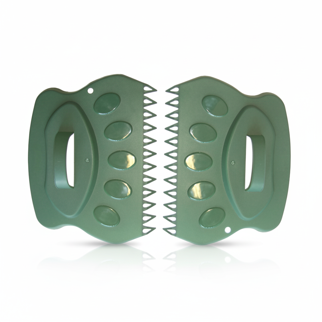 Plastic Leaf Collector - Wide Scoop Hands - Ergonomic Tool for Fast Le