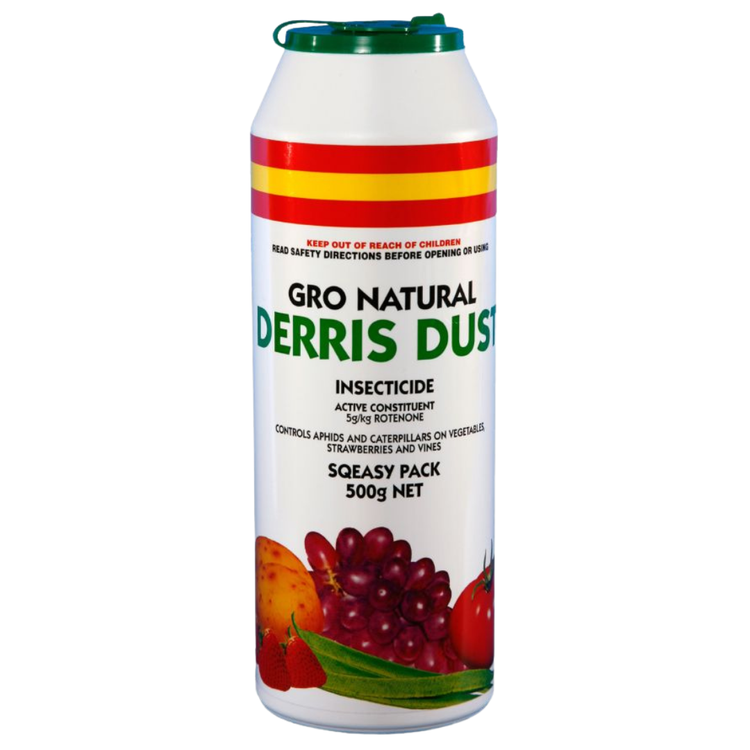 12x David Grays Derris Dust 500g – Plant-Derived Insect Control (Bundl