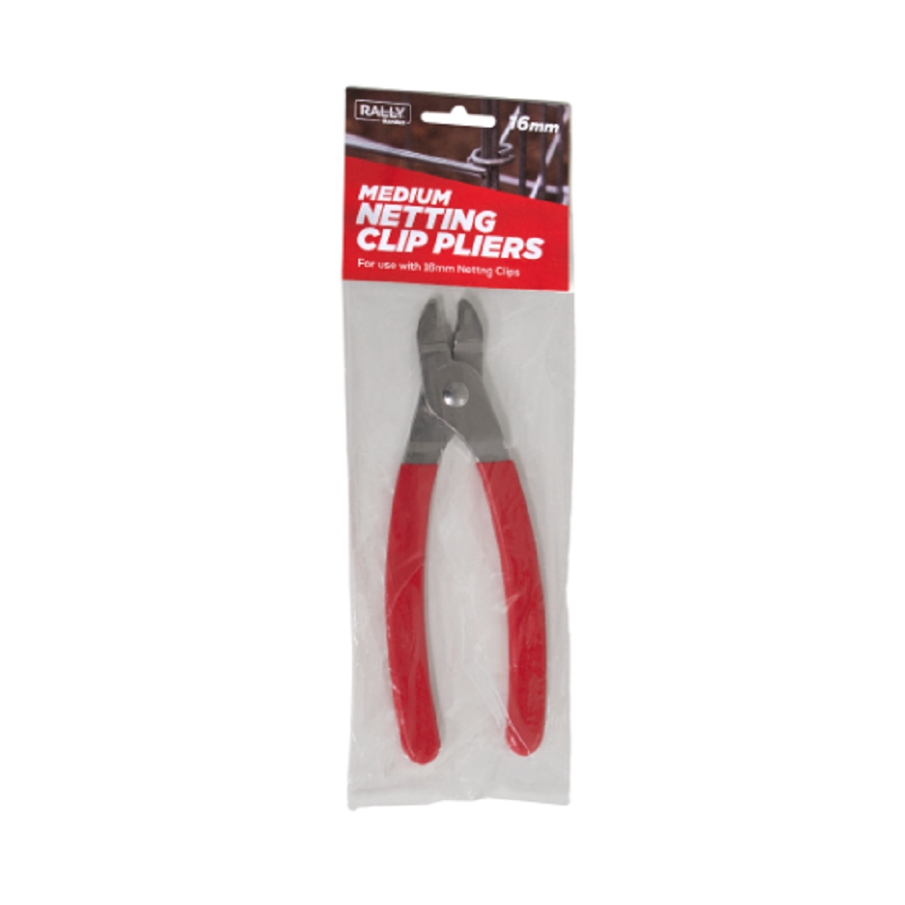 Rally Netting Clip Pliers - 16mm & 19mm - Hand Tool for Securing Netti