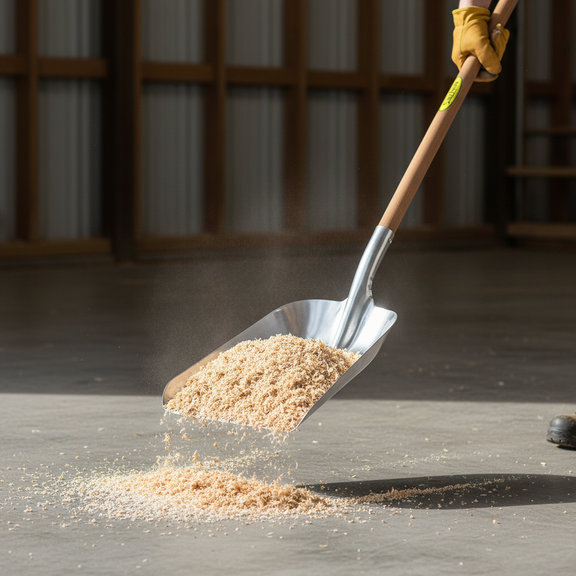 3 x Cyclone Grain Scoop Shovel 639463 - 1.9 kg - Shoveling Grain, Ash ...
