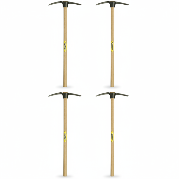 4 x Cyclone Garden Mattock 634734 - 1.6 kg - For Digging, Cultivating ...