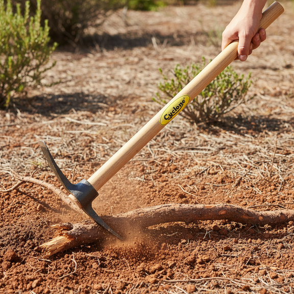 4 x Cyclone Garden Mattock 634734 - 1.6 kg - For Digging, Cultivating ...