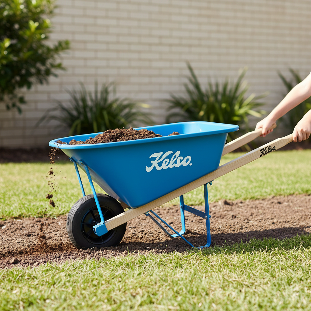 Kelso Kids Wheelbarrow KBP-KIDS - 20 Litre Capacity | Garden Supplies