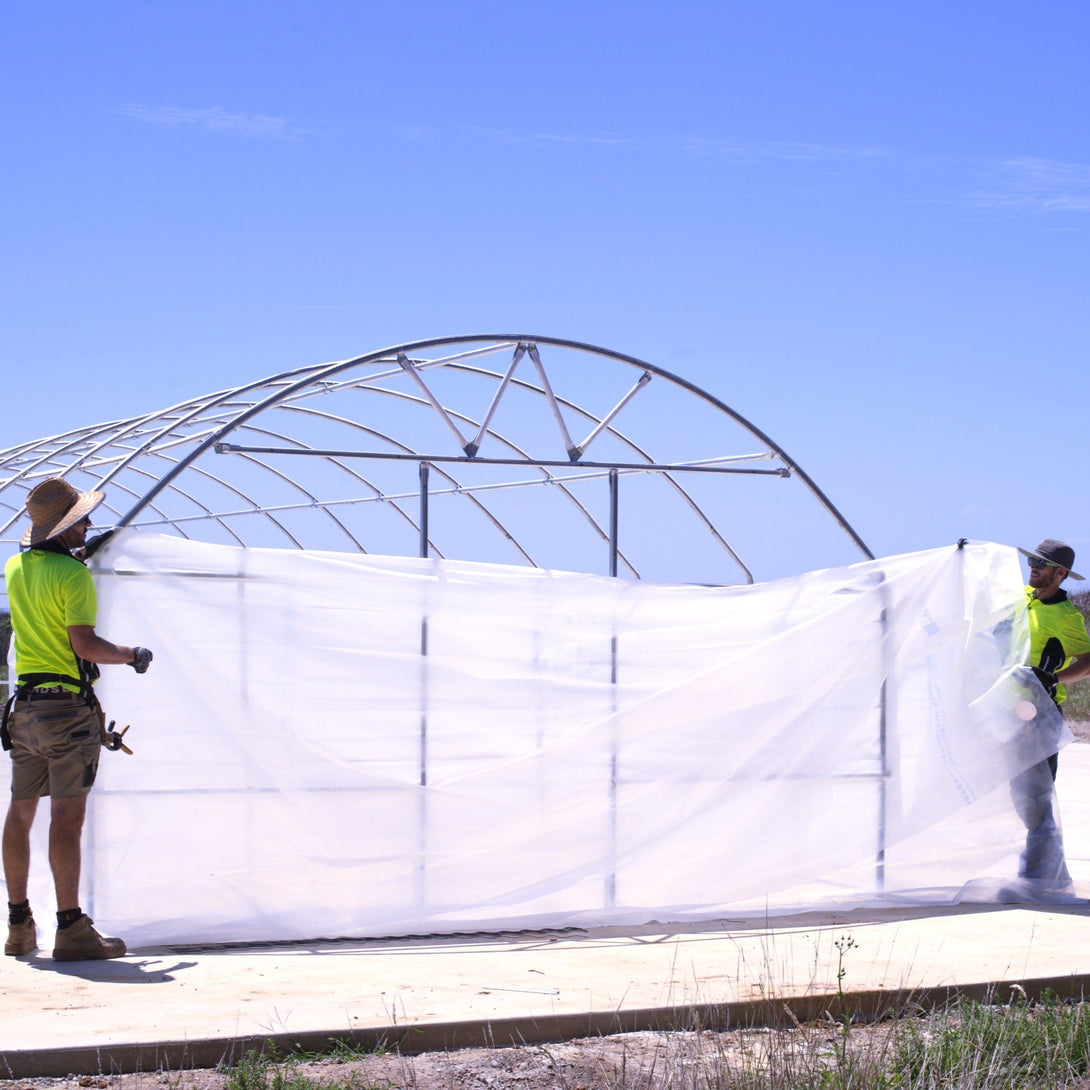 Greenhouse Film Plastic | 250 Microns | Heavy-Duty UV-Stabilised Cover