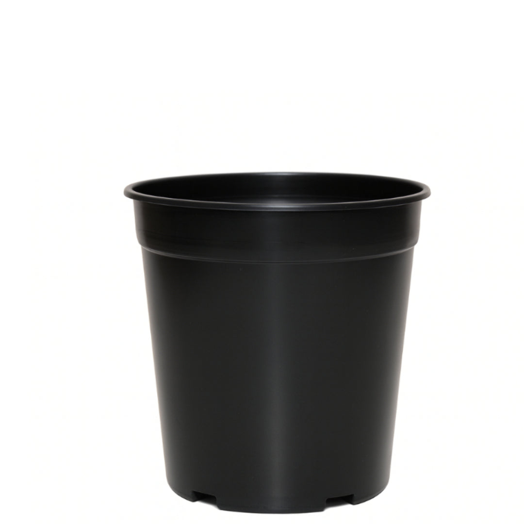 200mm STD Black Pot - 4.6 Litre Volume - Large Grow-Out & Container Ga