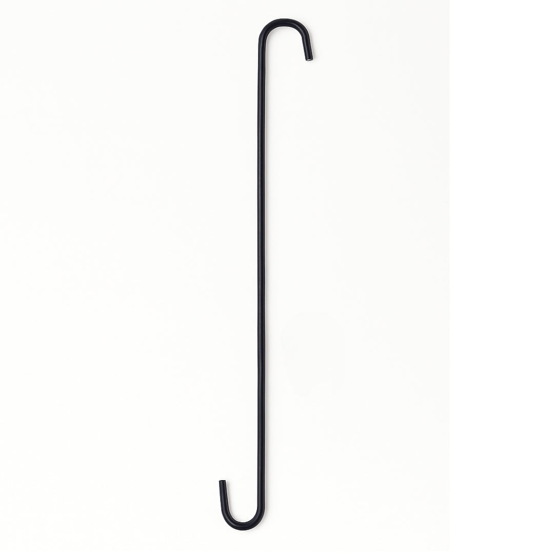 Steel S Hook 1200mm - Extra-Long, Heavy-Duty, Black Coated - Maximum C