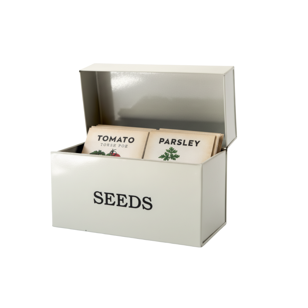 Ryset Seed Storage Tin – Tough Steel Storage for a Tidy, Pest-Safe See