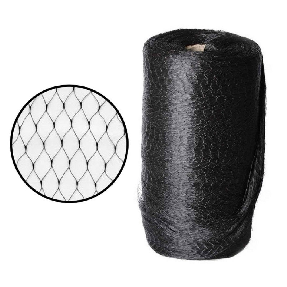 Extruded Bird Netting - 4m x 100m - Durable Polyethylene Mesh for Gard