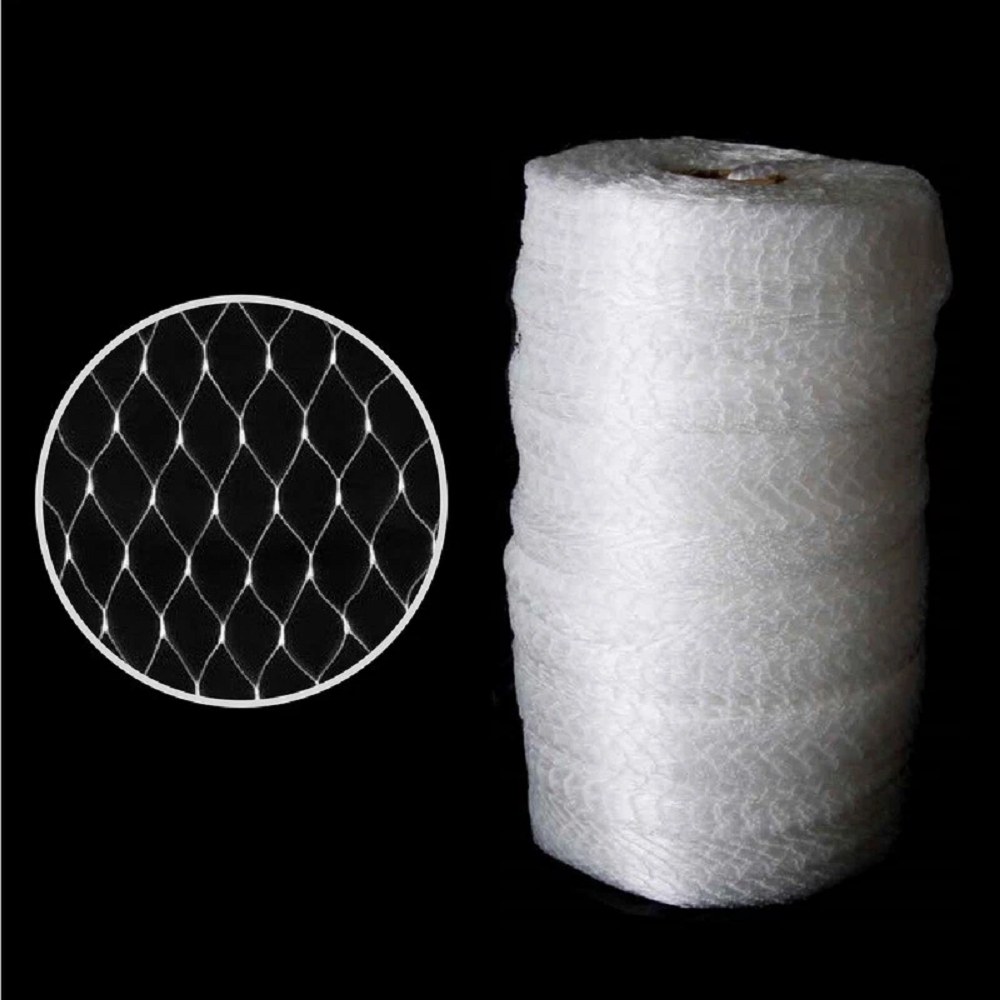 Extruded Bird Netting - 4m x 100m - Durable Polyethylene Mesh for Gard